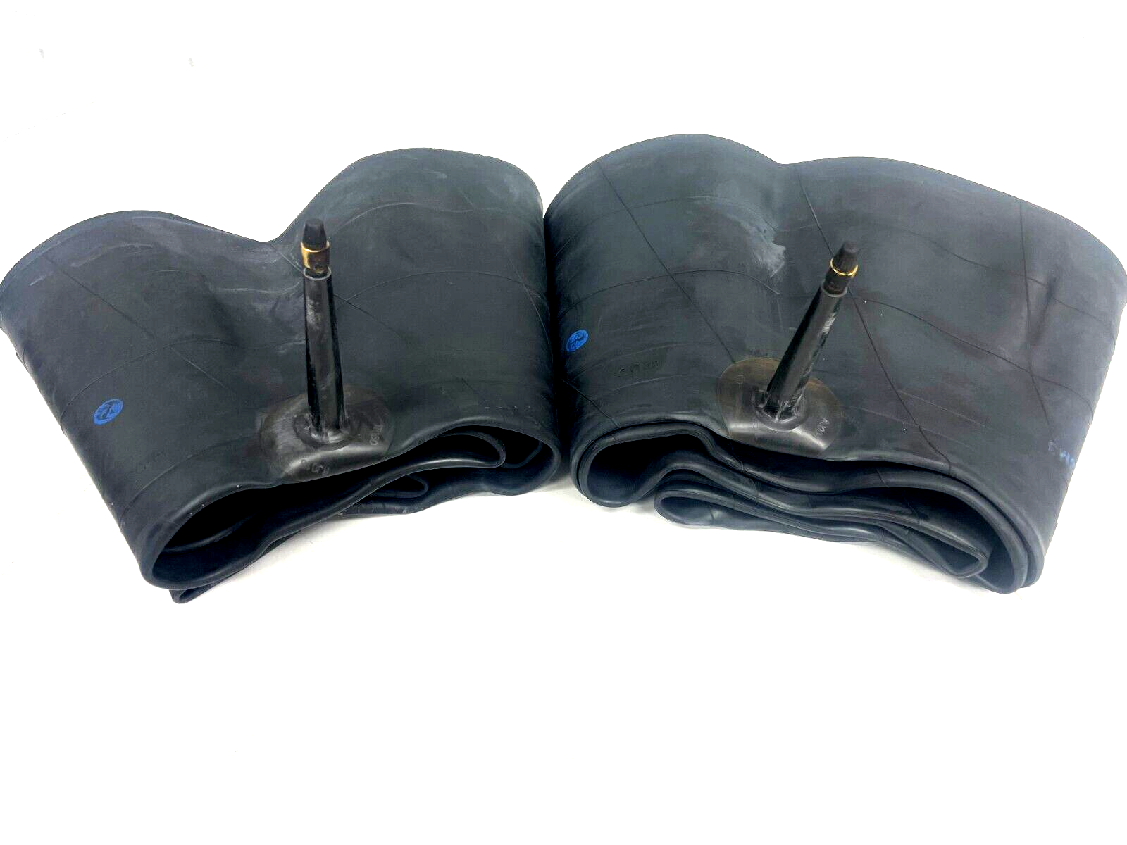 Two 16" Truck Tire Inner Tube Split Rims TR150 stem 7-00-16 7.50-16 LT ...